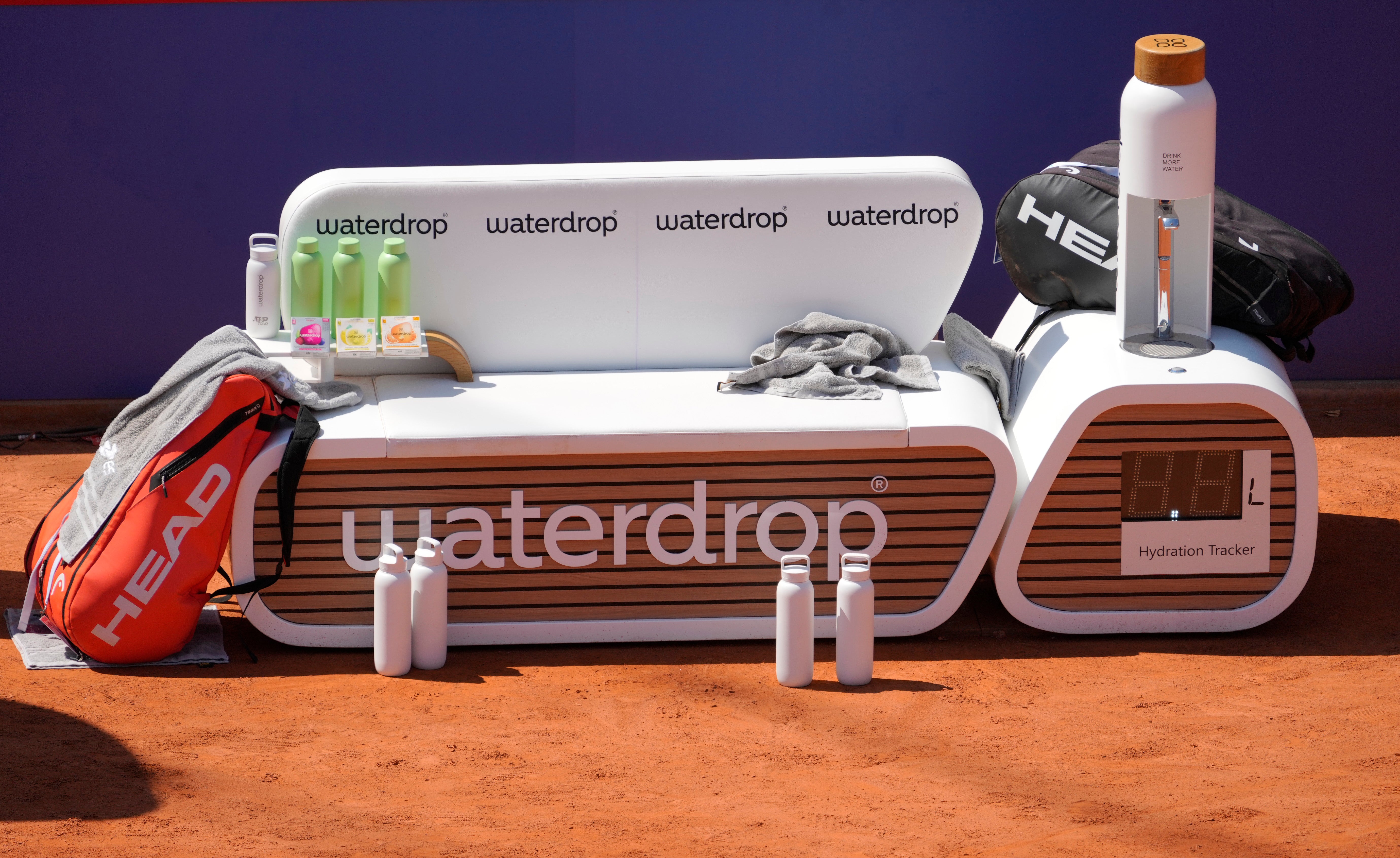 Sustainability in Tennis: waterdrop® x ATP