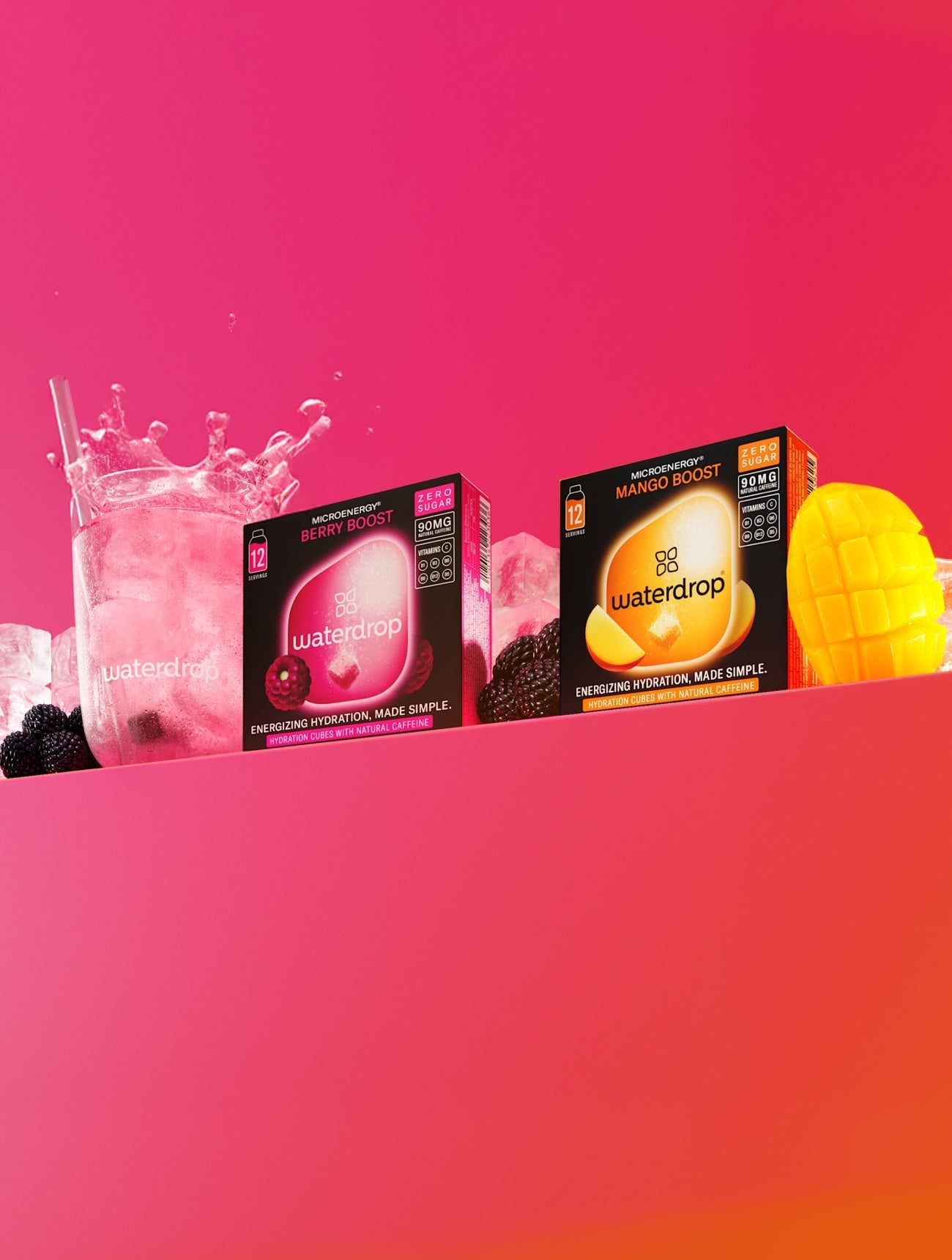 Microenergy: Sugar free energy drink with natural caffeine | waterdrop®