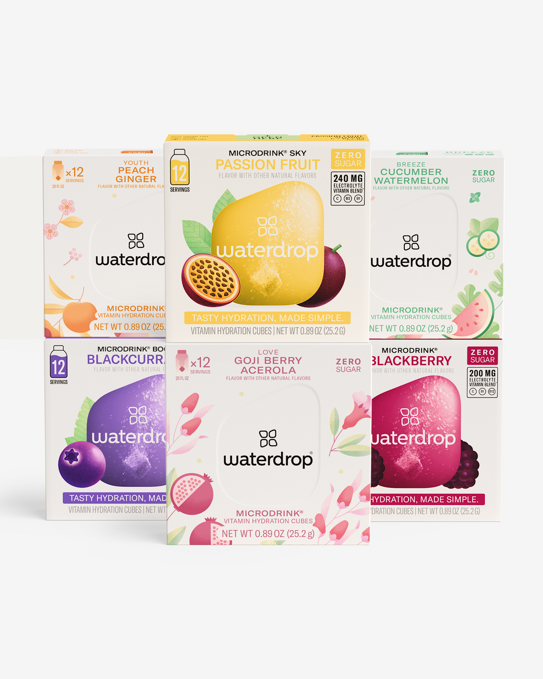 5+1 Hydration Set: Order now | waterdrop®