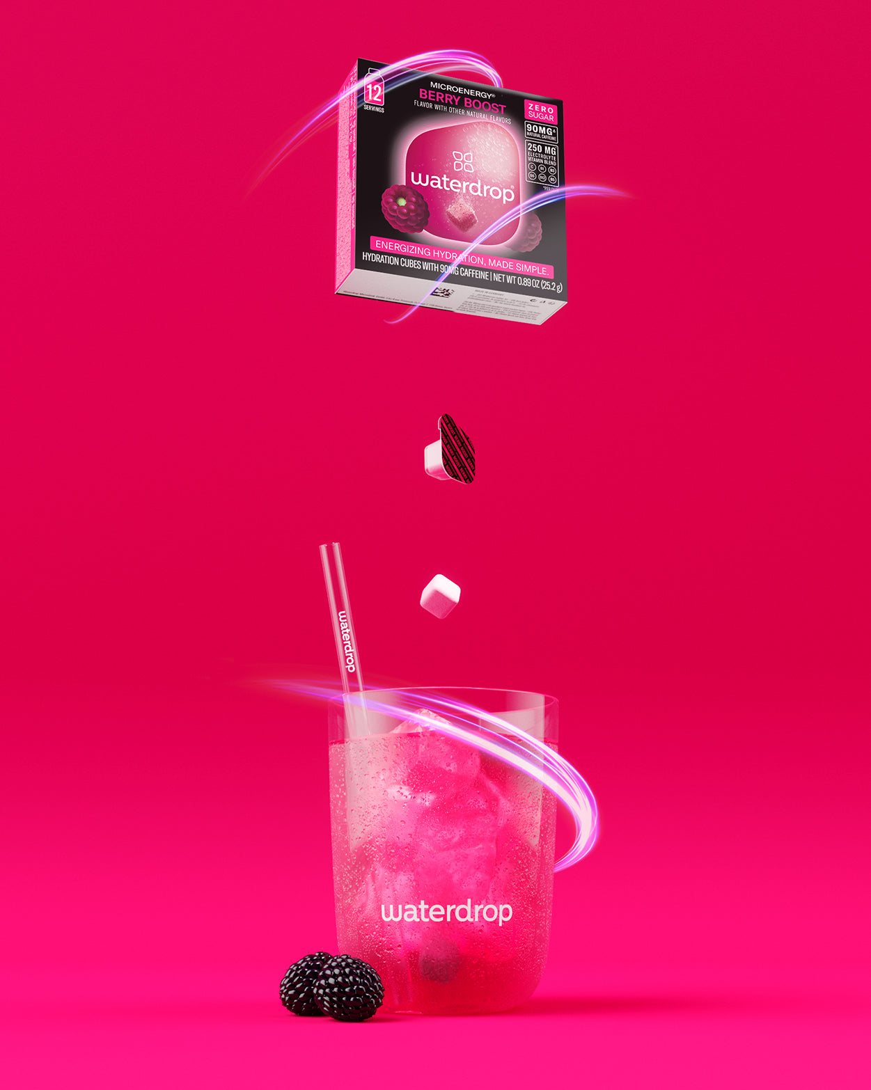 Microenergy BERRY BOOST: Order now | waterdrop®