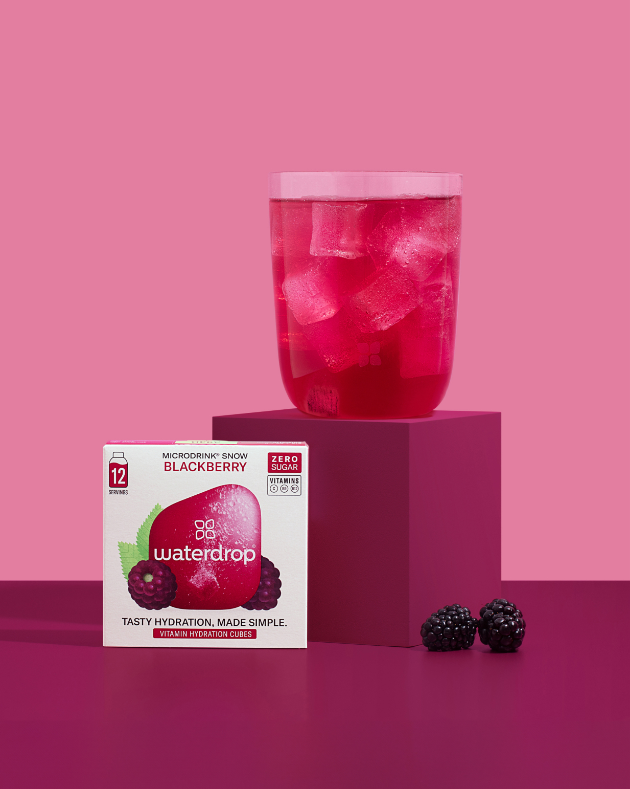 Microdrink BLACKBERRY 12-pack: Shop now | waterdrop®