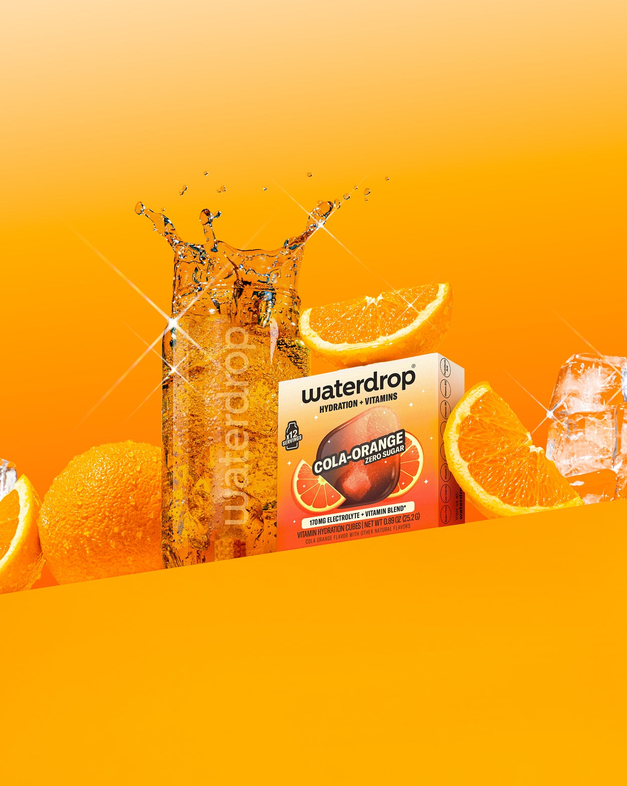 Limited Edition COLA ORANGE 12-Pack: Order now | waterdrop®
