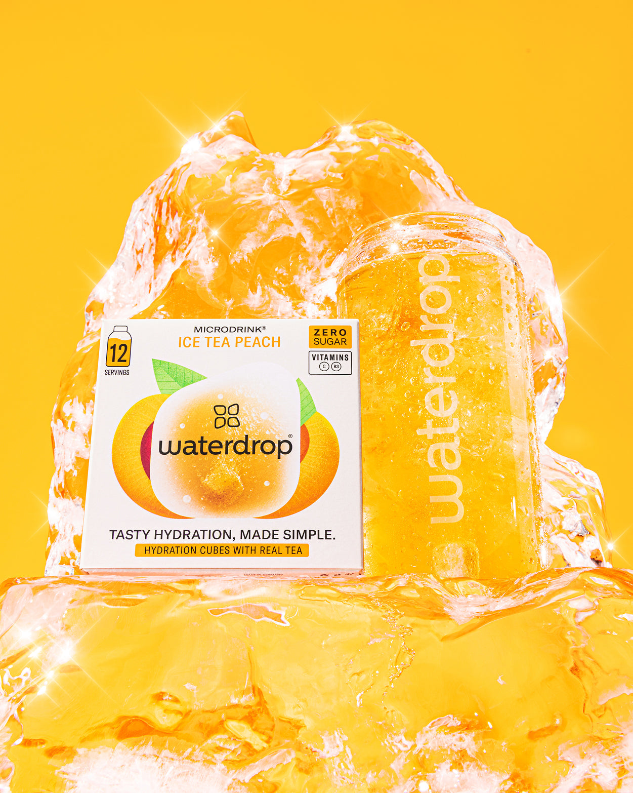 Microdrink ICED TEA PEACH: Order now | waterdrop®