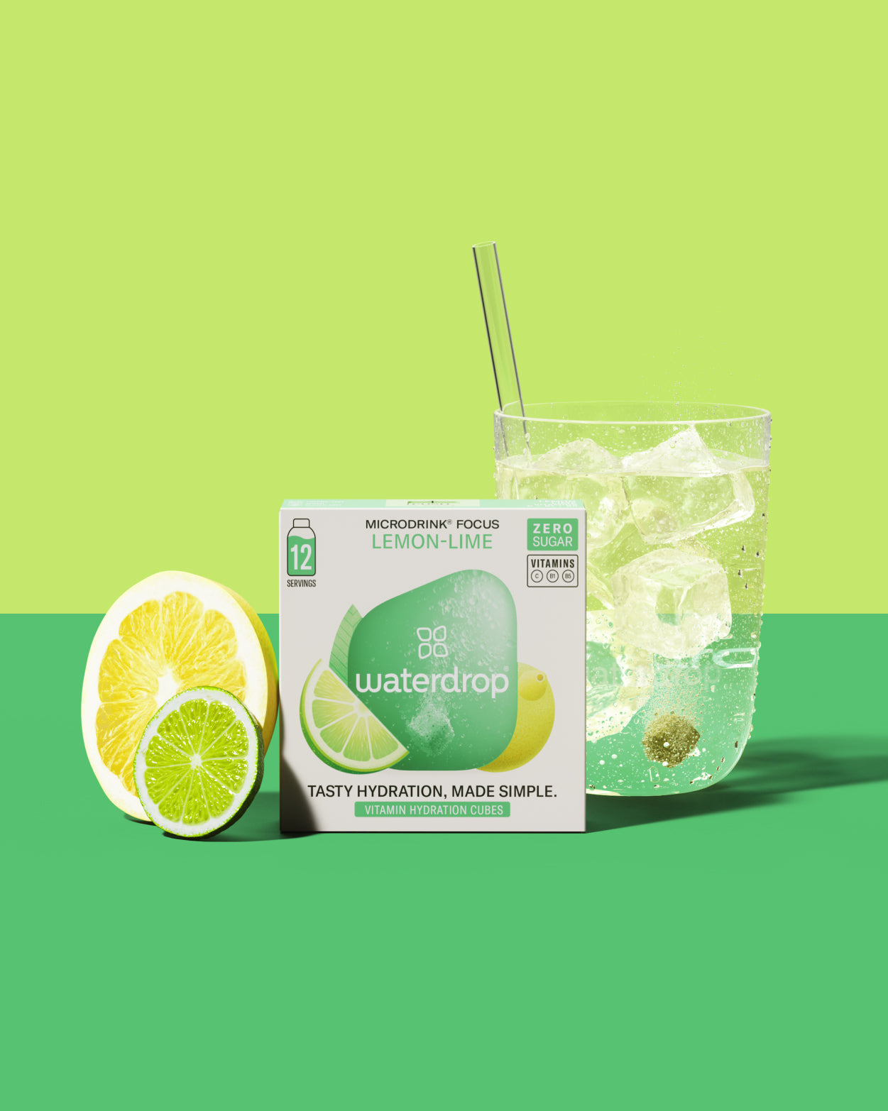 LEMON LIME 12-Pack Microdrink: Order now | waterdrop®