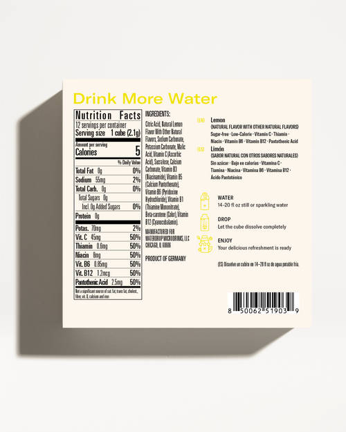 LEMON 12-Pack: Order now | waterdrop®