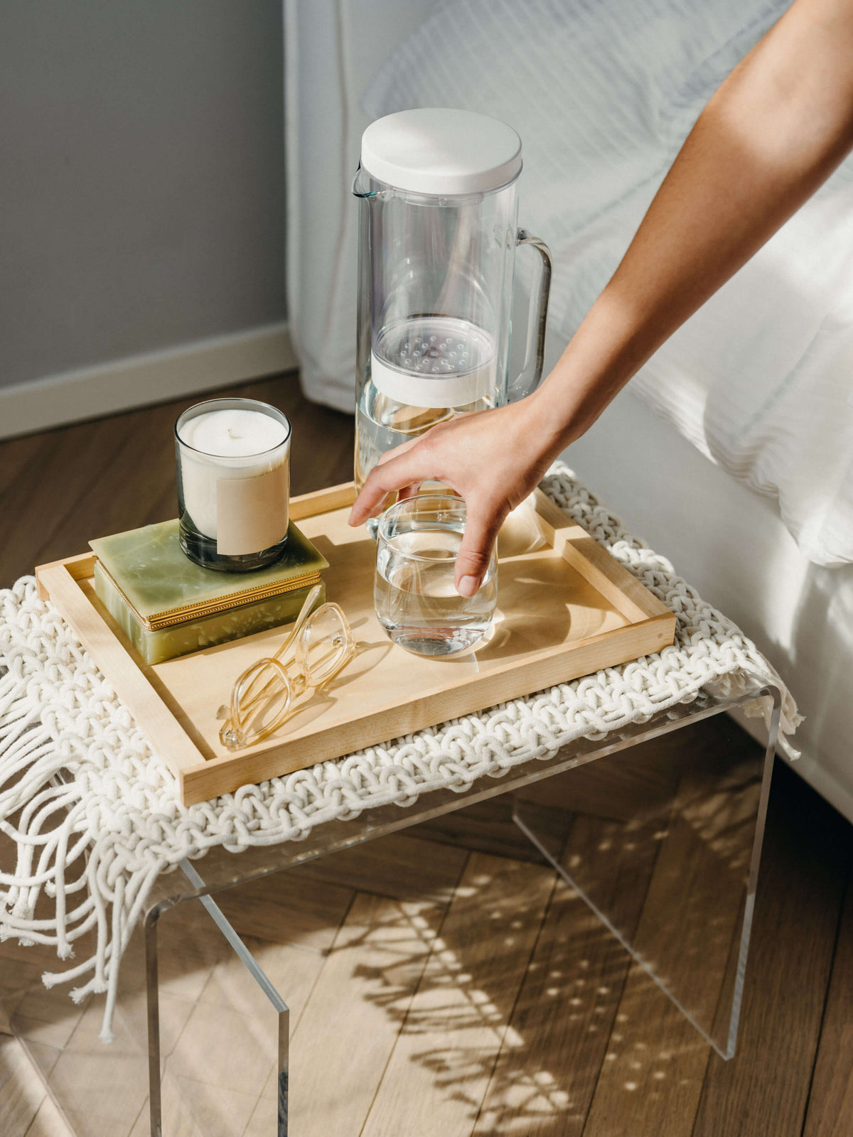 Filtered water with our LUCY® Filter Carafe