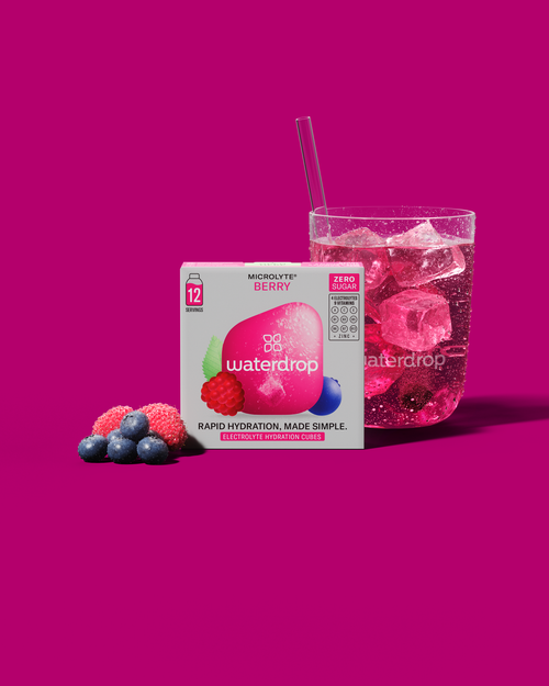 Microlyte BERRY with electrolytes: Order now | waterdrop®