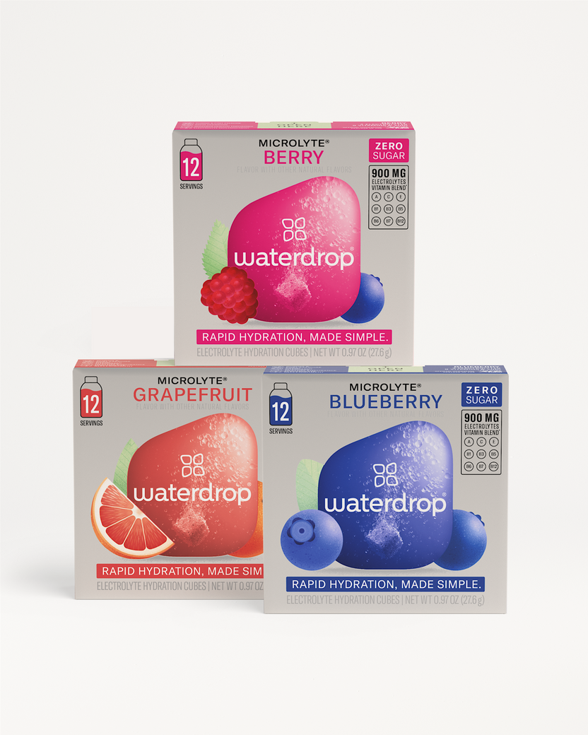 Microlyte: Electrolyte drinks for sport | waterdrop®