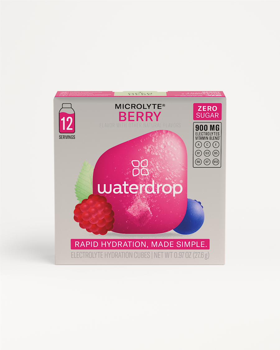 Microlyte: Electrolyte drinks for sport | waterdrop®