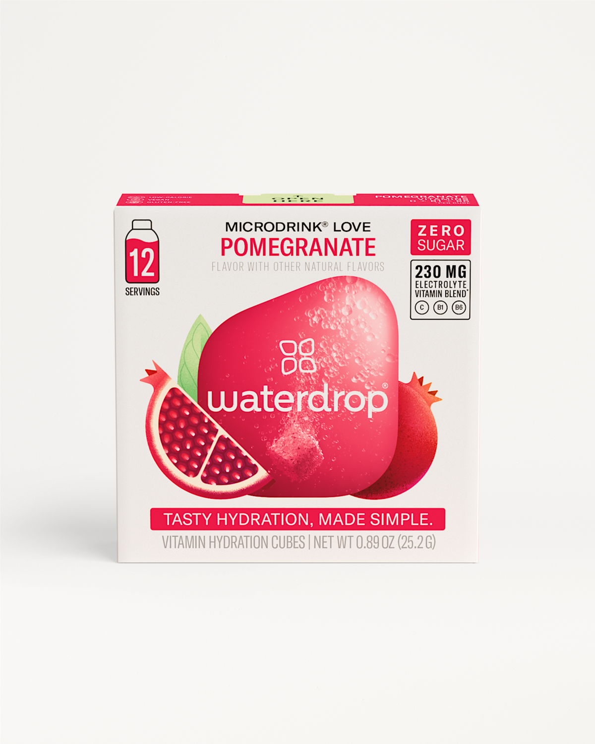 POMEGRANATE 12-Pack Microdrink: Order now | waterdrop®