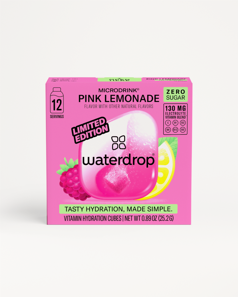 PINK LEMONADE is back | waterdrop®