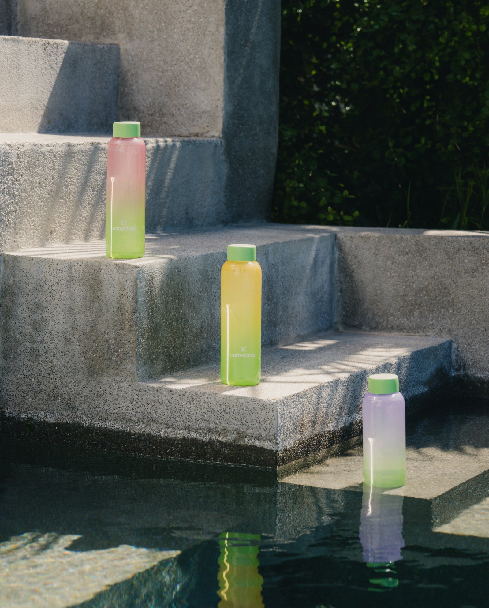 Summer Ombre Glass Bottle: Limited Edition | waterdrop®