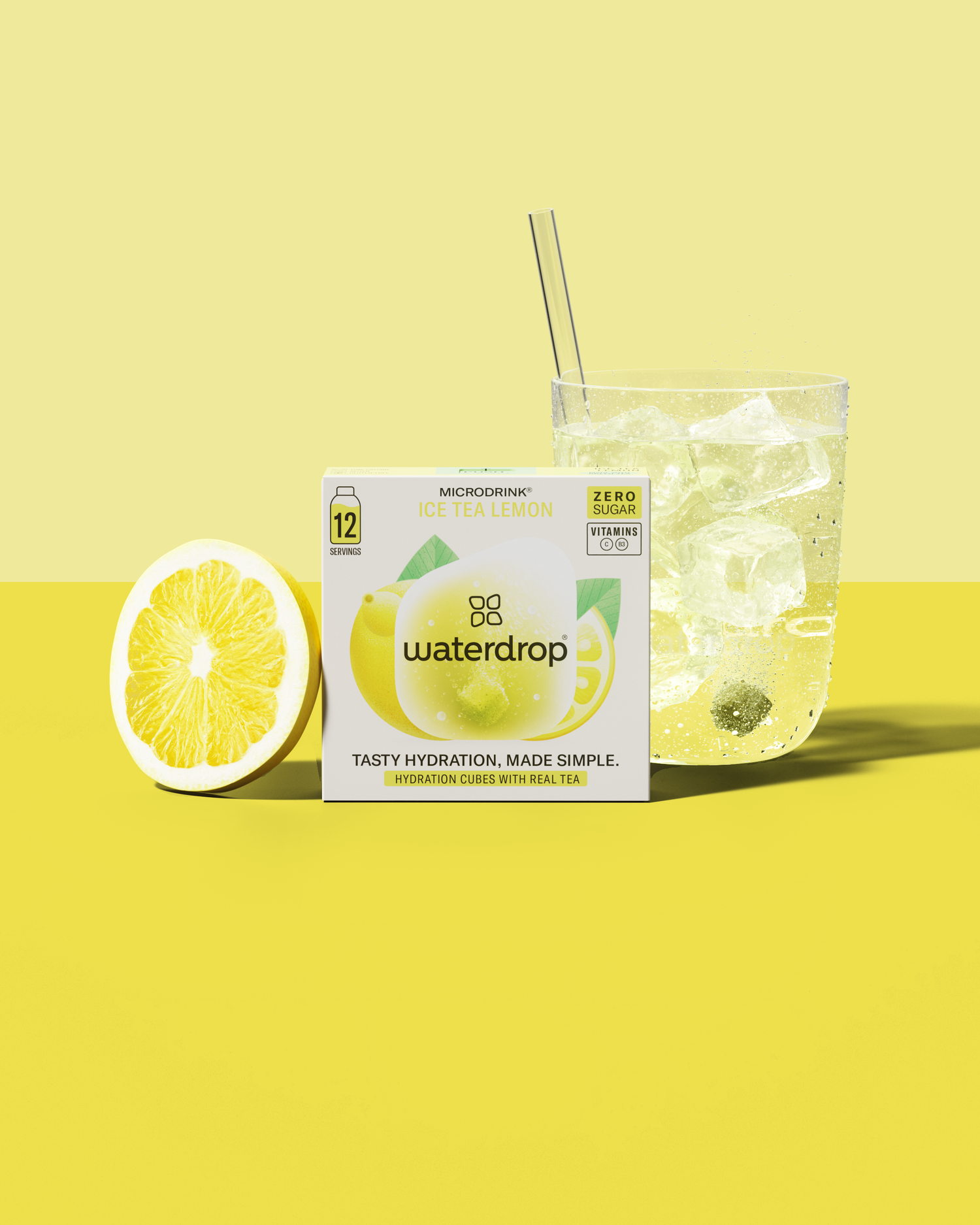 Microdrink ICED TEA LEMON: Order now | waterdrop®