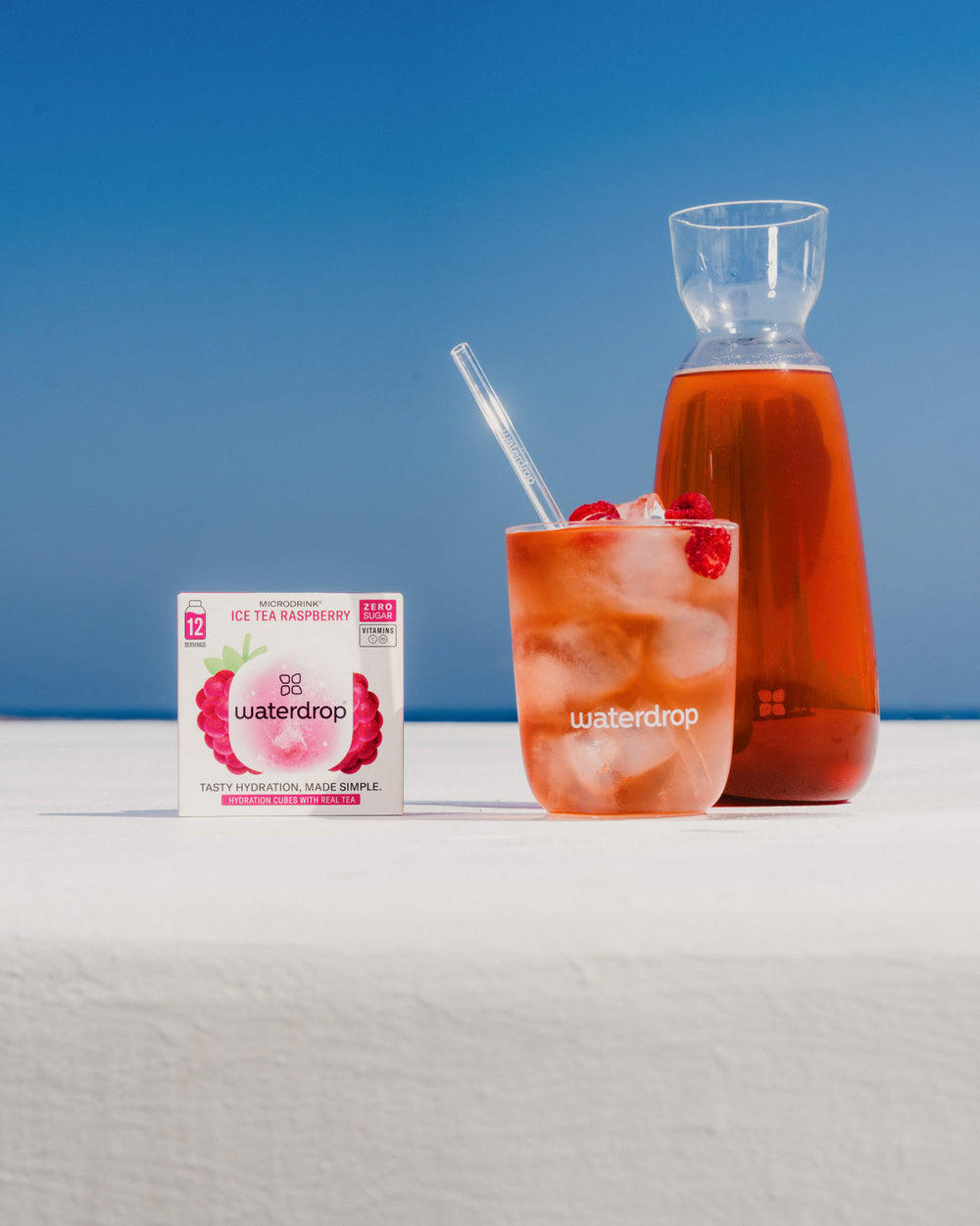 Microdrink ICED TEA RASPBERRY: Order now | waterdrop®