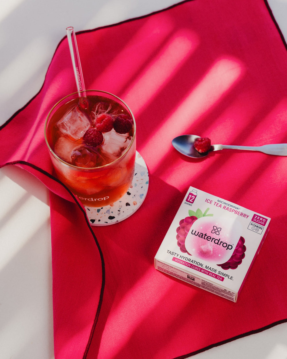Microdrink ICED TEA RASPBERRY: Order now | waterdrop®
