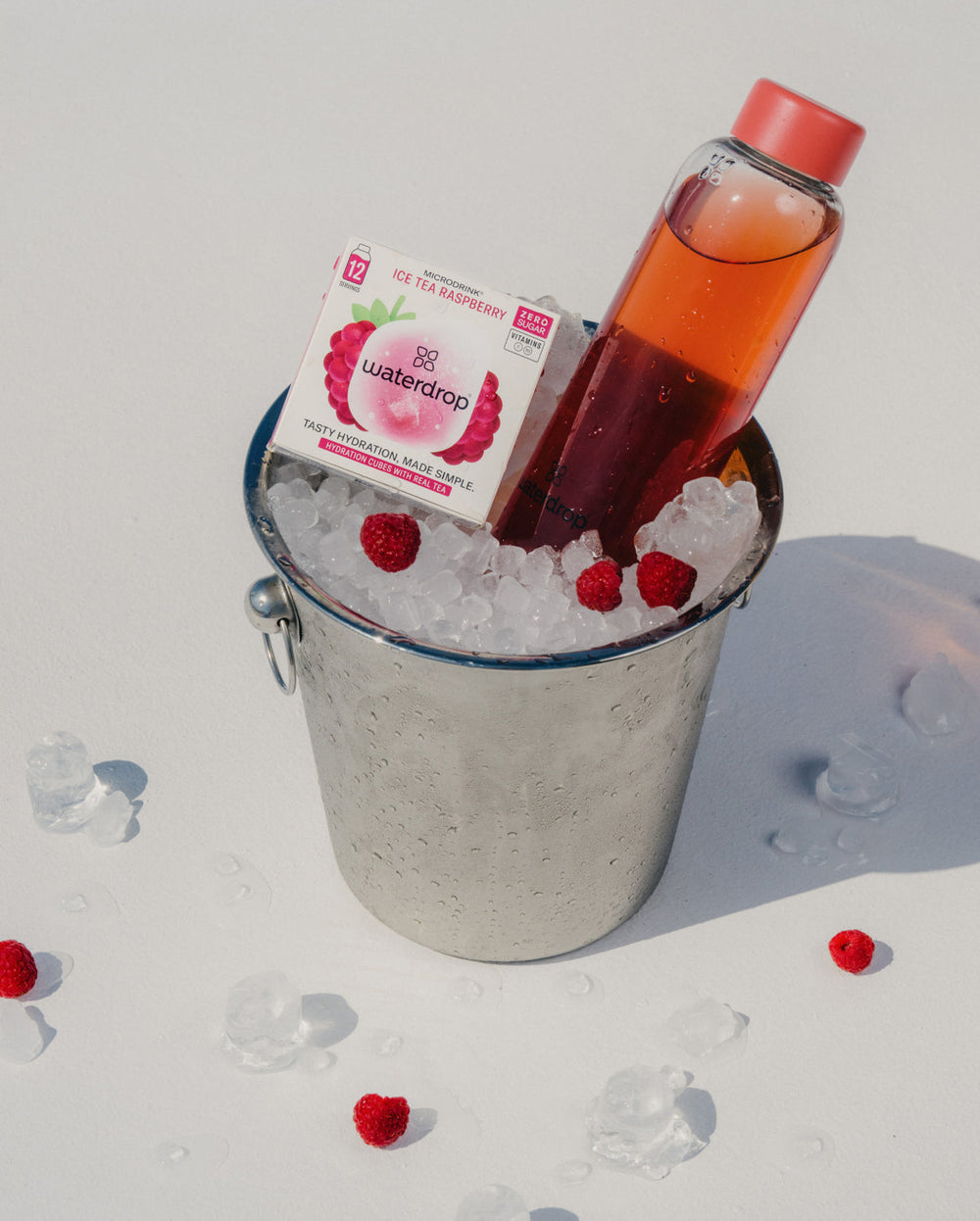 Microdrink ICED TEA RASPBERRY: Order now | waterdrop®