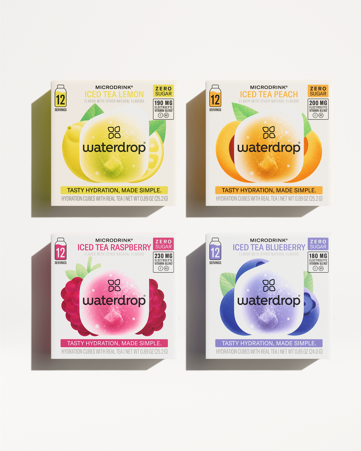 Microdrink ICED TEA (4 flavors): Order now | waterdrop®
