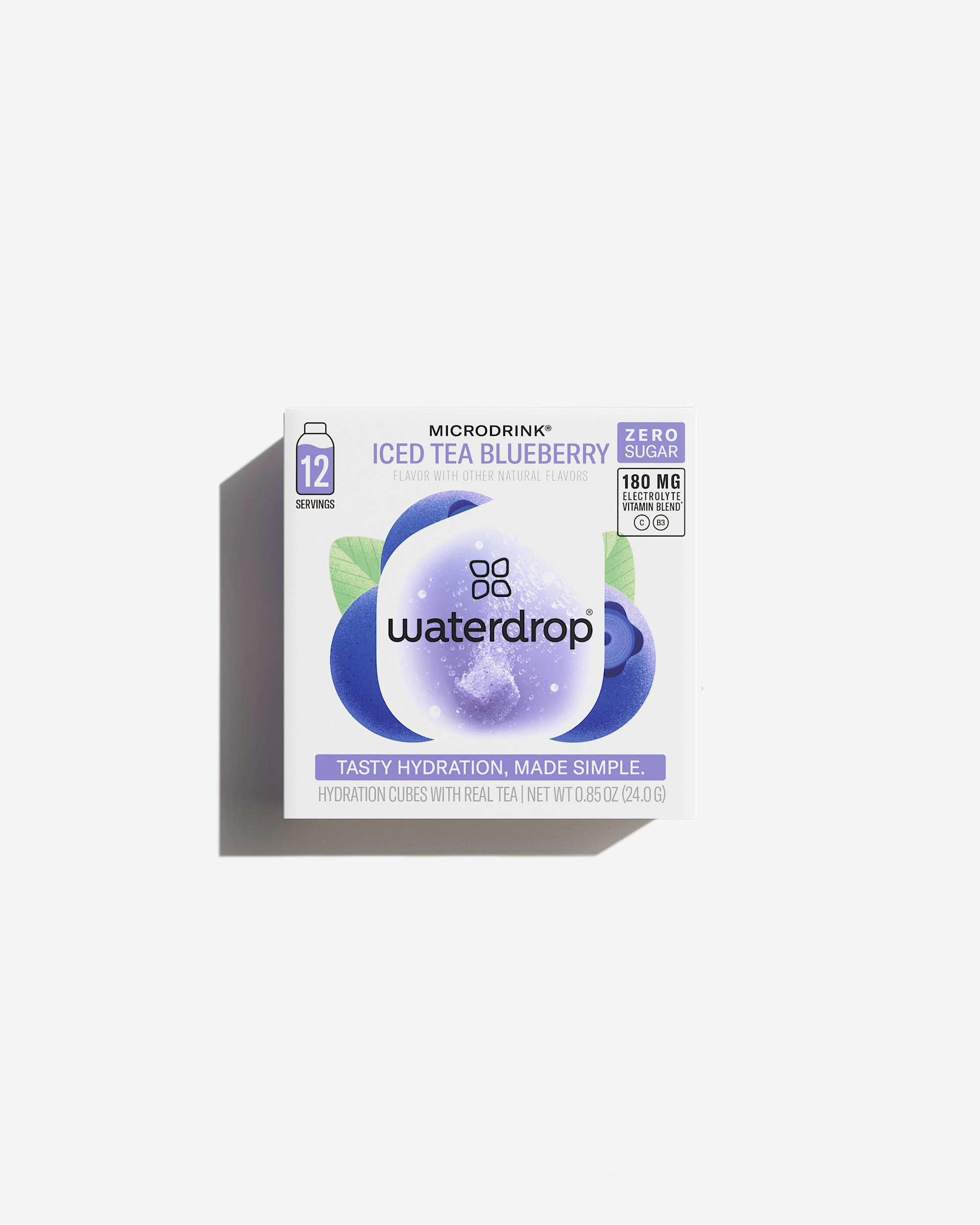 Microdrink ICED TEA BLUEBERRY: Order now | waterdrop®