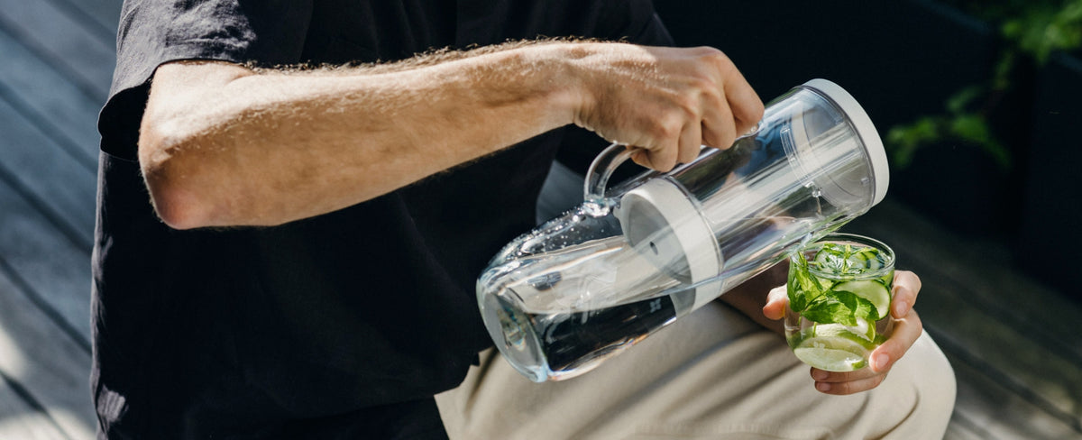 Filtered water with our LUCY® Filter Carafe