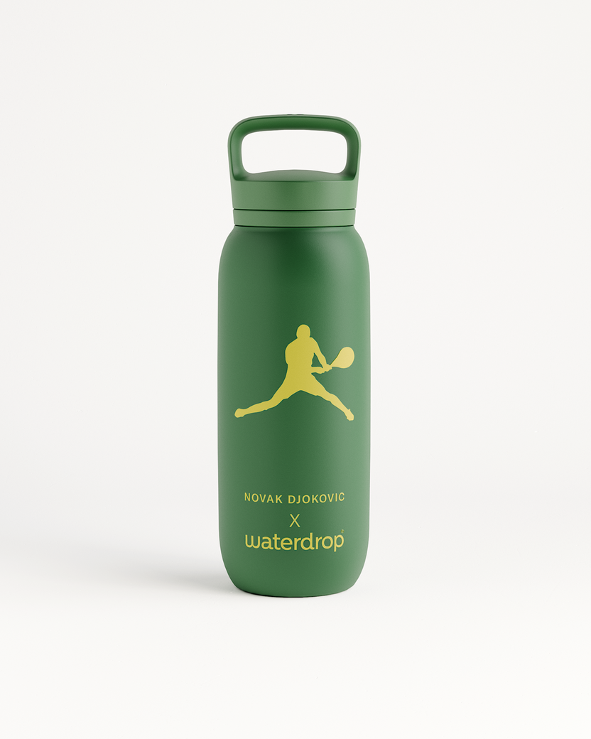 Hydrate like a pro with Novak Djokovic | waterdrop®