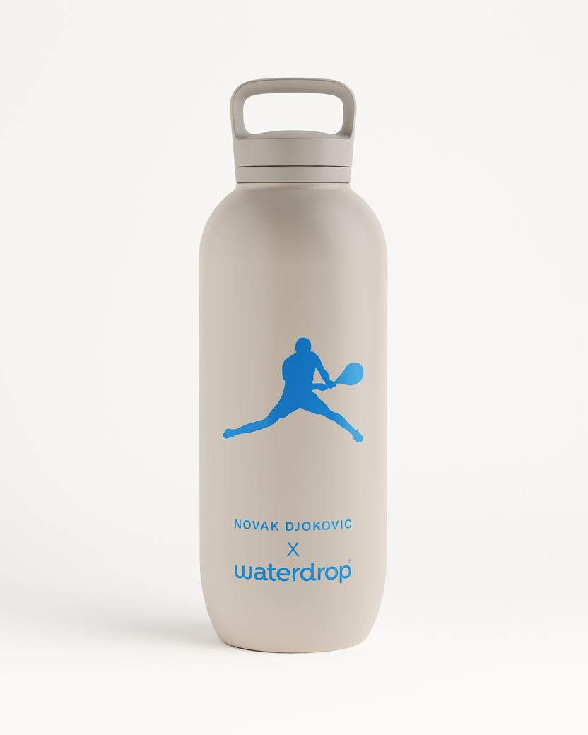 Hydrate like a pro with Novak Djokovic | waterdrop®