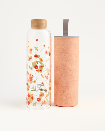 Glass Water Bottle: Reusable & sustainable | waterdrop®