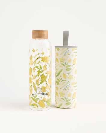 Glass Water Bottle: Reusable & sustainable | waterdrop®