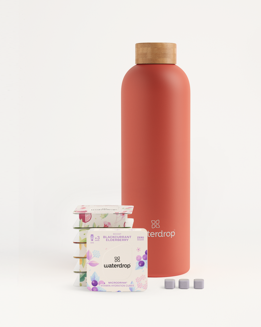 Variety packs - Hydration cubes & water bottle | waterdrop®