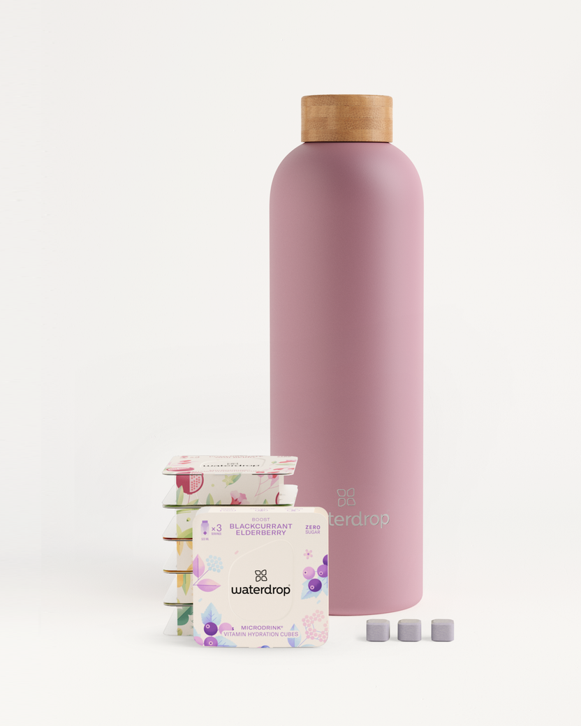 Variety packs - Hydration cubes & water bottle | waterdrop®