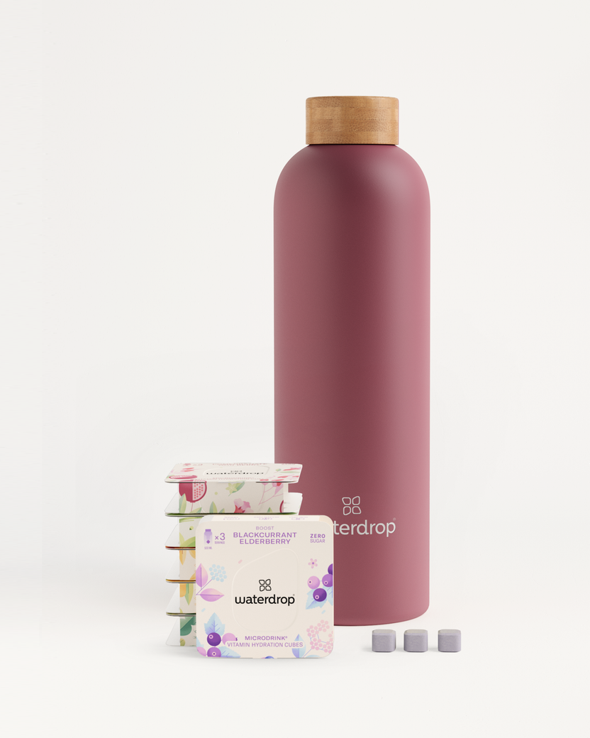 Variety packs - Hydration cubes & water bottle | waterdrop®