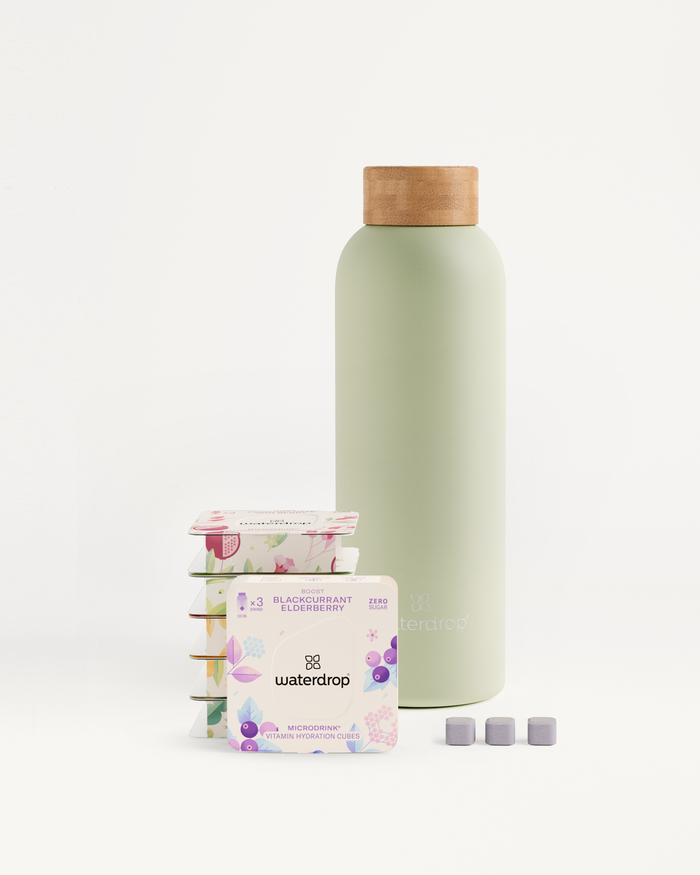Variety packs - Hydration cubes & water bottle | waterdrop®