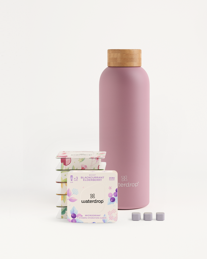 Variety packs - Hydration cubes & water bottle | waterdrop®