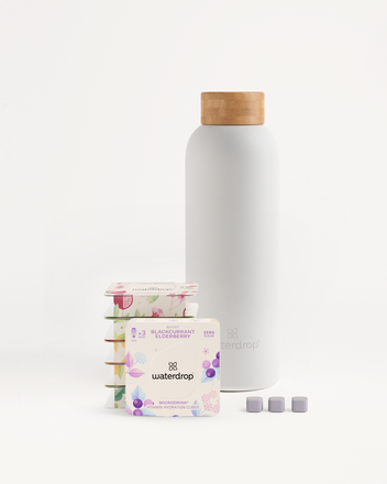 Variety packs - Hydration cubes & water bottle | waterdrop®